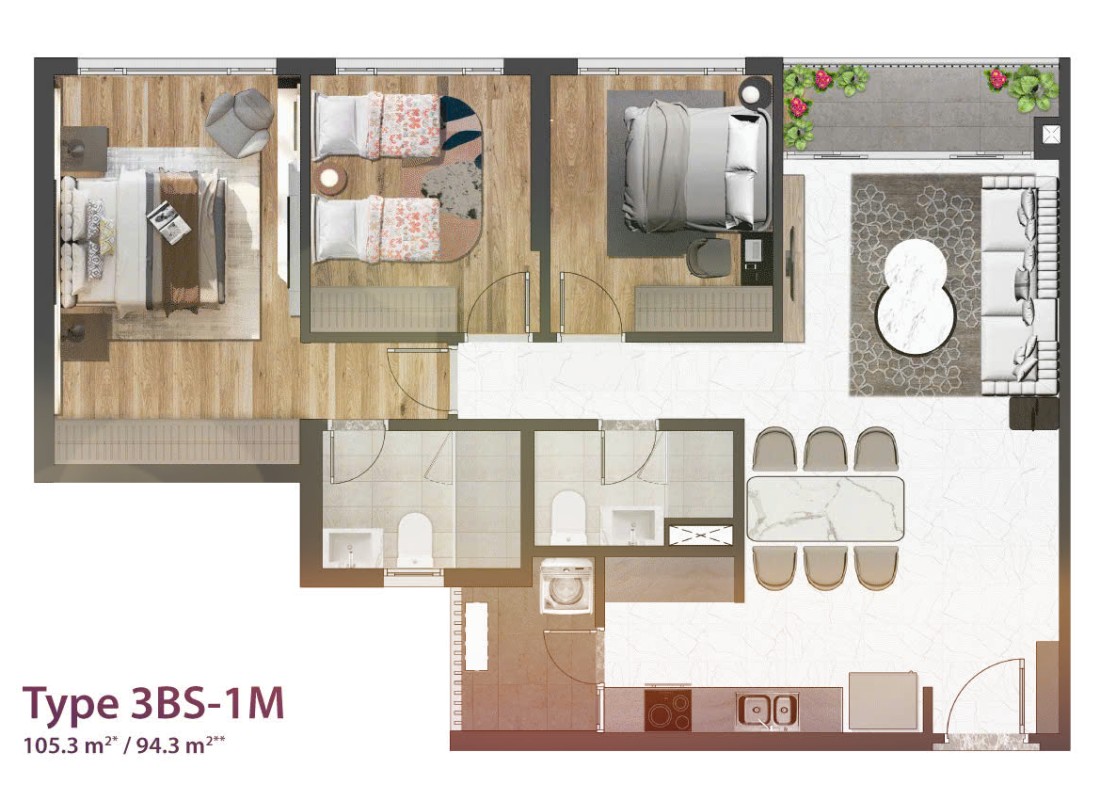 Mặt bằng căn hộ Celesta Rise 11/2025 | CITY PROPERTY